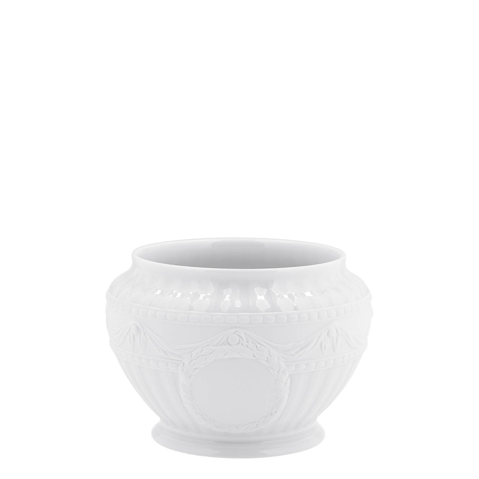 BLANC NOUVEAU Fluted box base - KPM-BERLIN