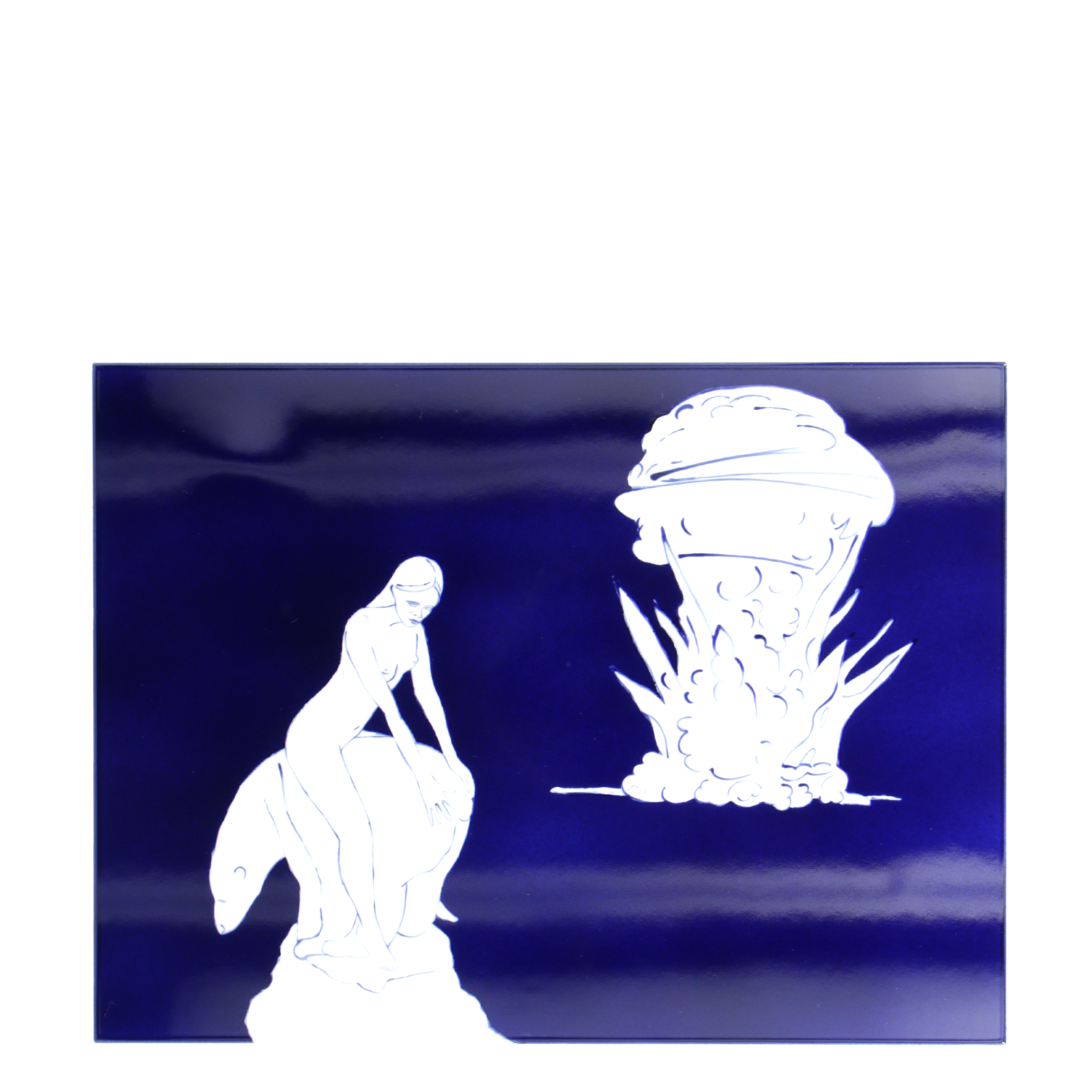 KPM+ Julia Beliaeva Tile Painting - KPM-BERLIN