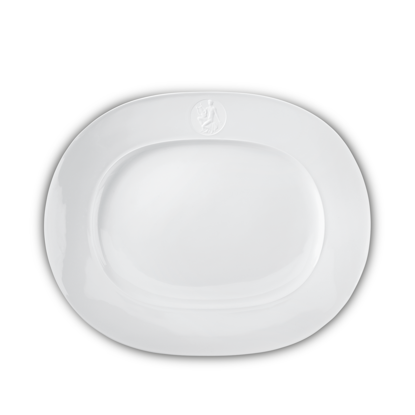 ARKADIA Platte oval, groß Apollo – KPM-BERLIN