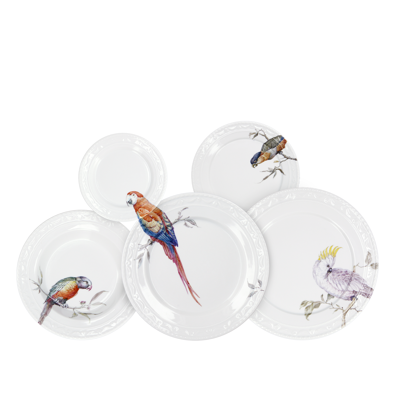KURLAND Heritage Edition Wall Plate Set 5 pieces – KPM-BERLIN